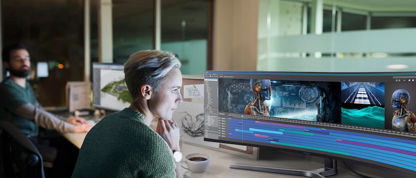 Getting Creative With Samsung's High-Resolution Monitor